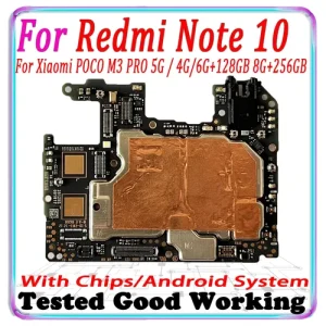 Xiaomi Redmi Note 10 Motherboard Mainboard 128GB ROM Main » BornilShop