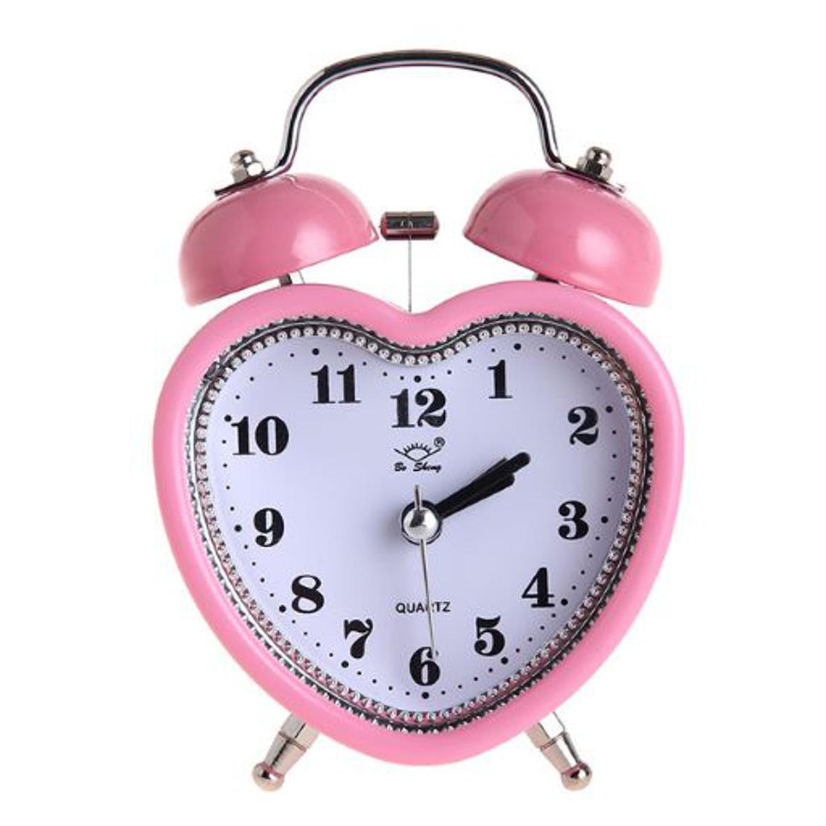 Metal Alarm Clock Twin Bell Table Clock Loud Alarm Clock - BornilShop