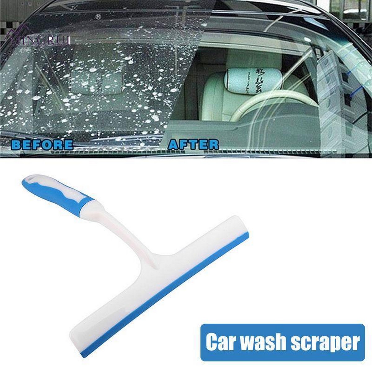 Window Cleaner Mirror Car Windshield Squeegee Glass Wiper » BornilShop