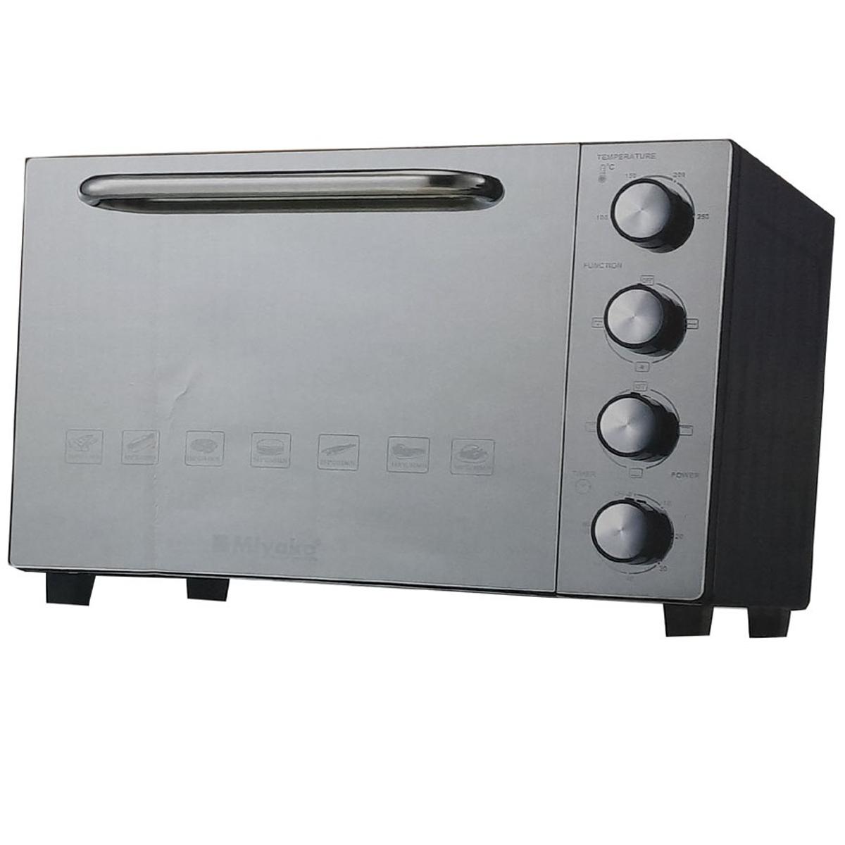 Miyako Double Glass Multifunctional Electric Oven MT 38DBL RCL (38 ...